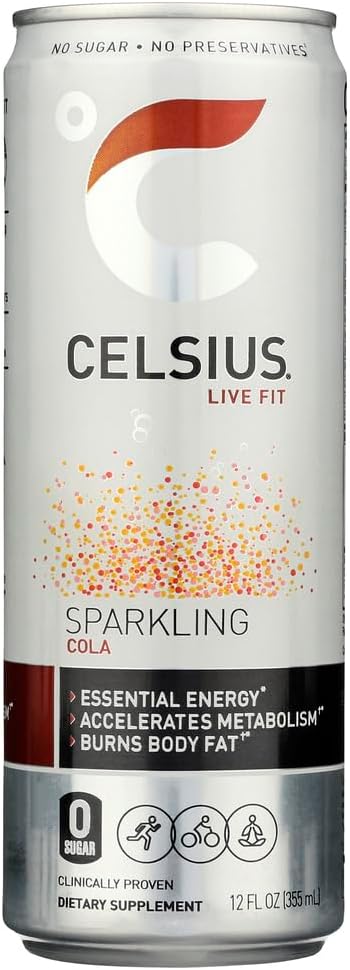 Amazon.com: CELSIUS Raspberry Acai Green Tea, Functional Essential Energy Drink 12 Fl Oz (Pack of 4)