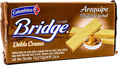 Amazon.com: Colombina Bridge Sugar Wafer 24 Count (Pack of 1) : Grocery ...