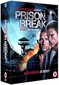 Prison Break (Complete Seasons 1-4) - 23-DVD Box Set ( Prison Break - Seasons One, Two, Three ...