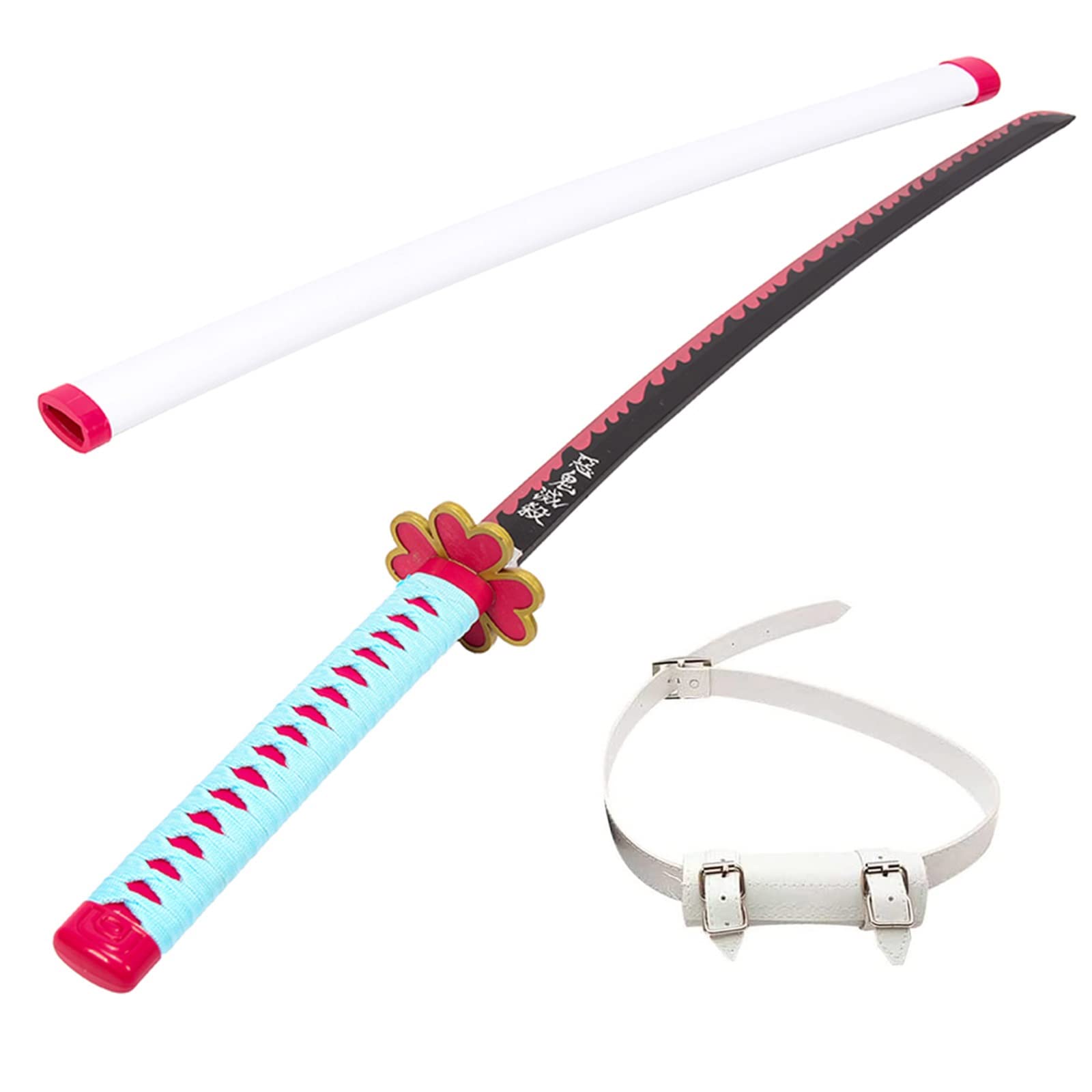 Buy SSNG Anime Samurai Ninja Katana Weapon Props With Scabbard, Demon ...