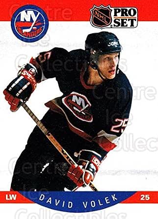 Amazon.com: (CI) David Volek Hockey Card 1990-91 Pro Set (base) 193 ...