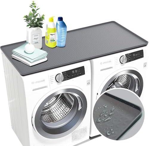 Amazon.com: KMIYIVI Washer and Dryer Covers for the Top, 51.2" x 25.6 ...