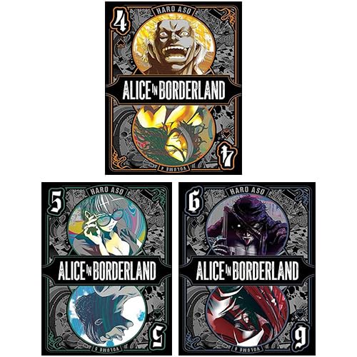 Alice in Borderland Volume (4-6) Collection 3 Books Set By Haro Aso ...