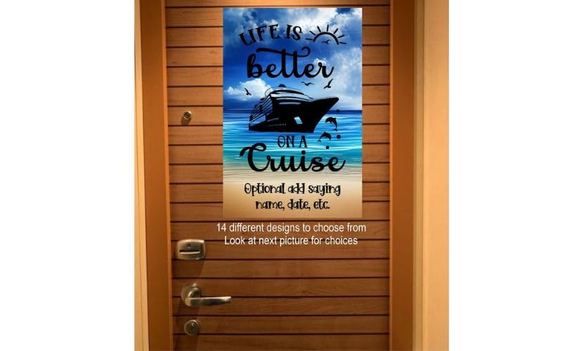 Amazon.com: Personalized Custom Magnetic Cruise Door Sign Banner, Large ...