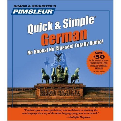 Amazon.com: Learn German: Quick & Simple by Pimsleur: 9780743569903: Dr ...