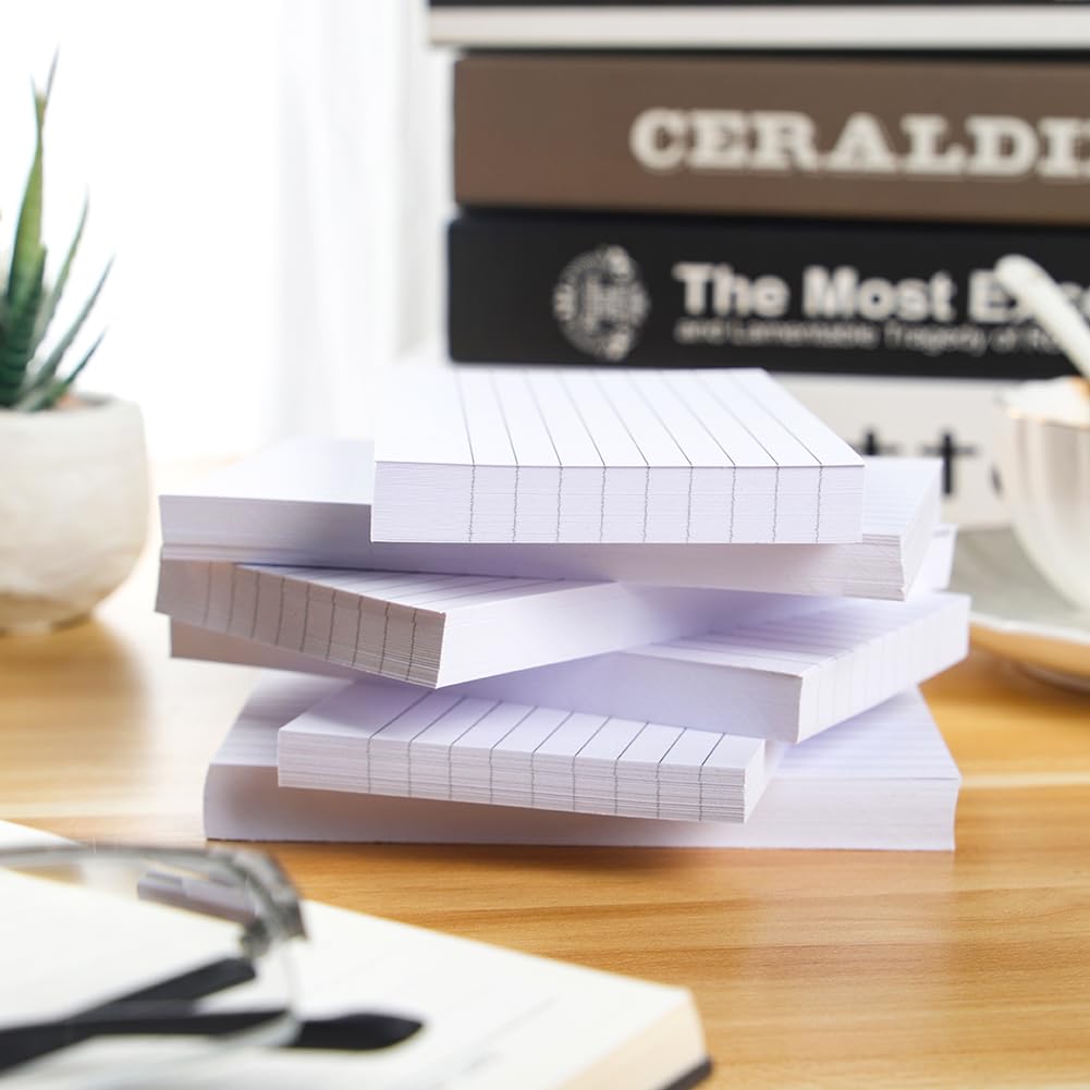 Notecards 3x5 Lined Index Cards White Study Cards, 240PCS 3x5 Both ...