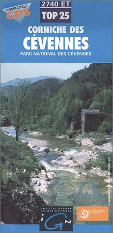 Carte de randonnée : Corniche des Cévennes: 3282112740525: Books ...