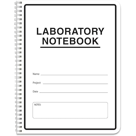 Amazon.com : Scientific Notebook Company Flush Trimmed, Model #2001 ...