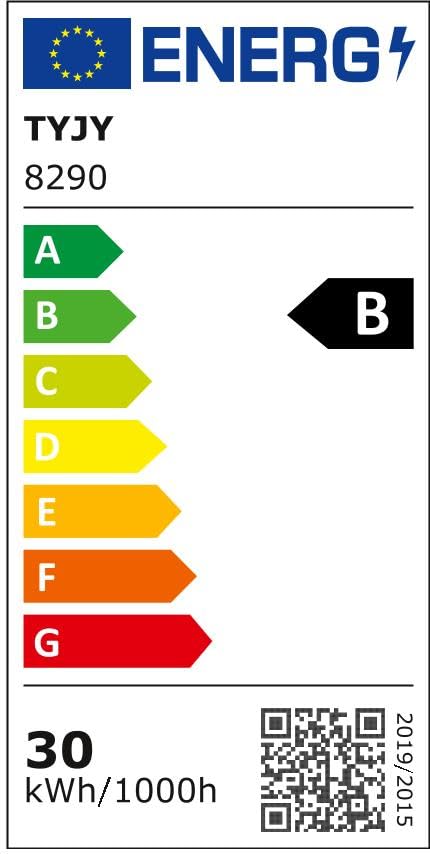 TYJY LED Leise Deckenventilator Mit Beleuchtung, 70W Dimmbar ...