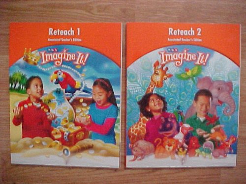 Package of 2 SRA Imagine It Gr 1 Reteach 1 / Reteach 2: McGraw-Hill ...