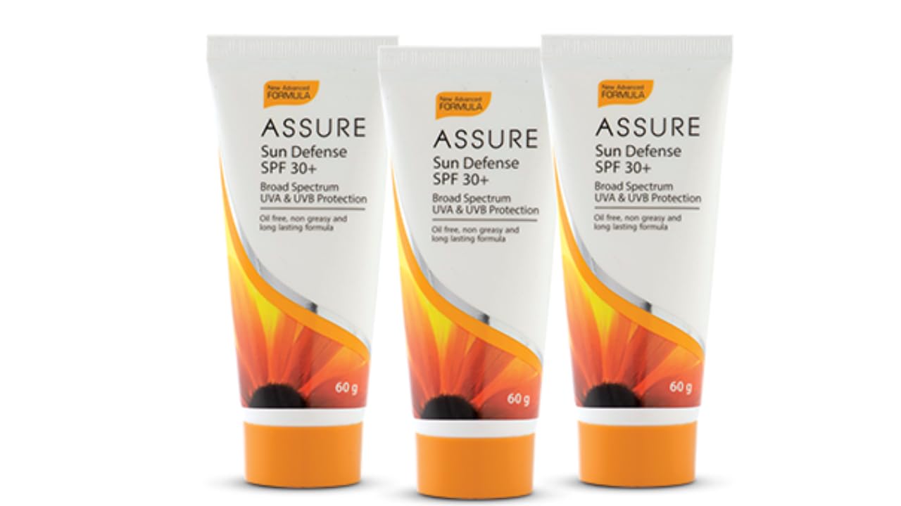 SUN DEFENSE SPF 30+ (60G Each) (pack of 3) : Amazon.in: Beauty