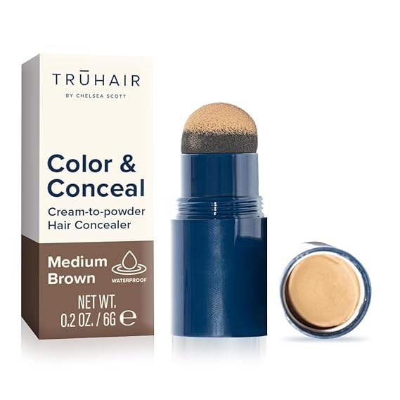 Amazon.com: TRUHAIR Color & Conceal Waterproof Root Touch Up Hair Color ...