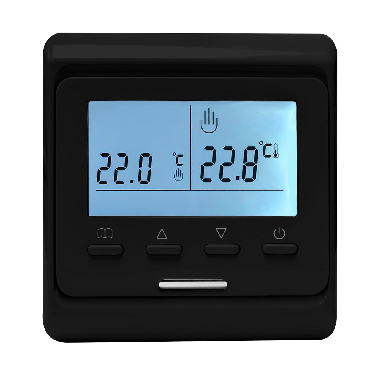 Adept Technology Digital Programmable Room Thermostat - Electric or Wet ...