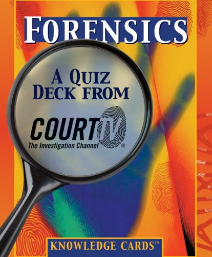 Buy Forensics: A Quiz Deck from Court TV Knowledge Cards Deck Book ...