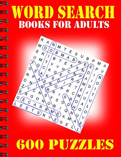 Word search books for adults: 600 Puzzles : zavala, fredric, zavala ...
