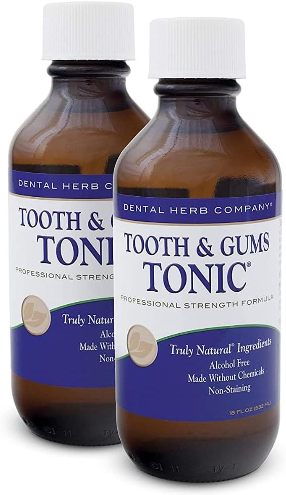 Amazon.com: Dental Herb Company - Tooth & Gums Tonic (18 oz.) Mouthwash ...