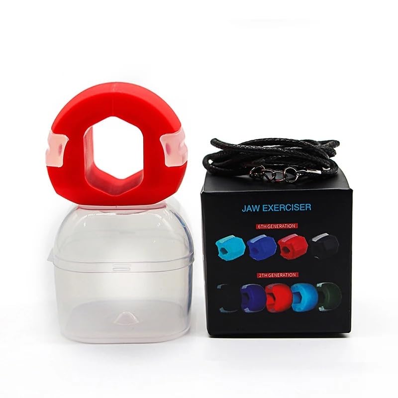 Jaw Exerciser Double Chin Toner | Jawline Exerciser Chew | Jaw Trainer ...