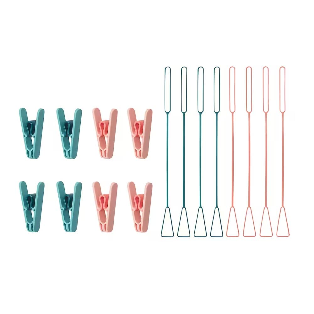 Ikea Clips Hanging Clothes peg(Set of 8) : Amazon.in: Home & Kitchen