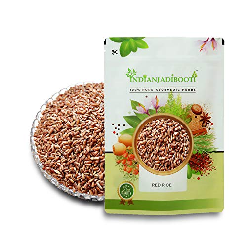 Buy IndianJadiBooti Chawal Sathi Red Rice, 400 Grams Pack Online at Low ...