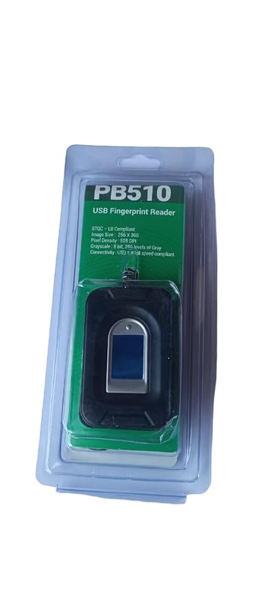 Precision PB510 Biometric Fingerprint USB Scanner with 1 Year RD ...