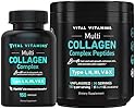 Amazon.com: Vital Vitamins Multi Collagen Pills + Biotin Complex Pills : Health & Household
