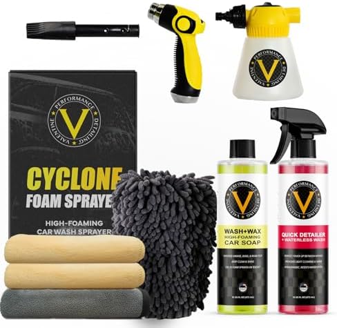 Amazon.com: VPD Cyclone Car Wash Exterior Kit - Car Detailing Kit with ...
