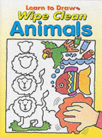 Amazon.co.jp: Learn to Draw Wipe Clean:Animals : 洋書
