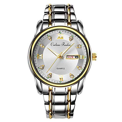 Buy Carlson Raulen Luxury Analogue Men's Watch(Multi-Colour Dial Steel ...