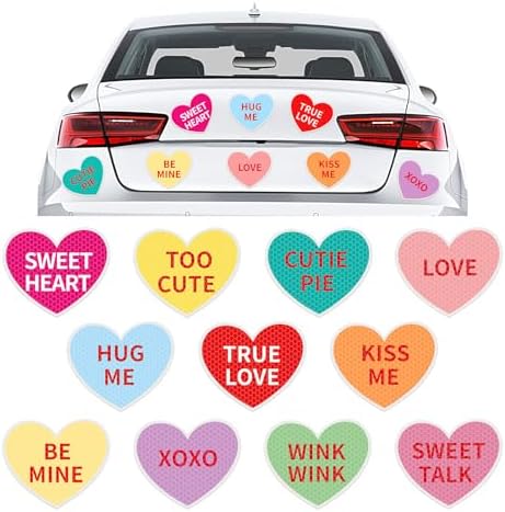Amazon.com: MALLMALL6 48Pcs Valentine's Day Fridge Magnets Valentines ...