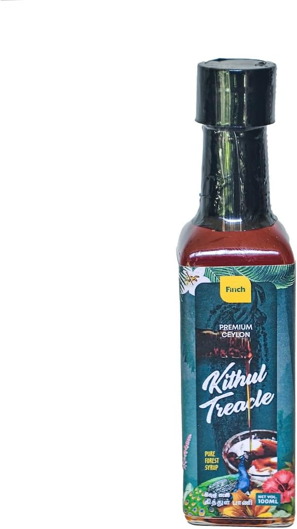 Finch Kithul Treacle Natural Palm Syrup from Sri Lanka - 100ml : Amazon ...