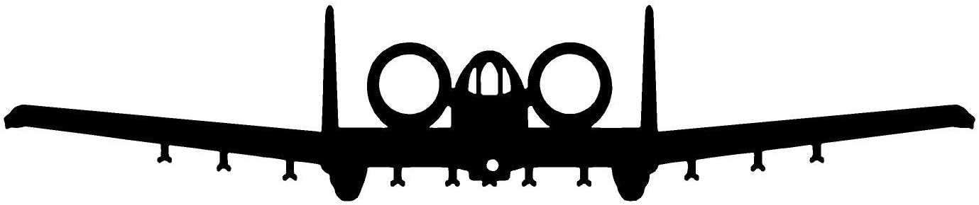 Amazon.com - A10 Thunderbolt Plane Warthog Vinyl Sticker Decal (10", Black)