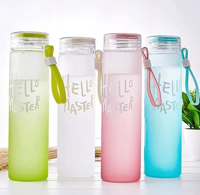 Buy RIDHARSH ENTERPRISE Hello-Master Borosilicate Water Bottle ...
