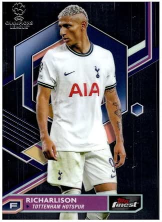 Amazon.com: 2022-23 TOPPS FINEST UEFA #147 RICHARLISON TOTTENHAM ...