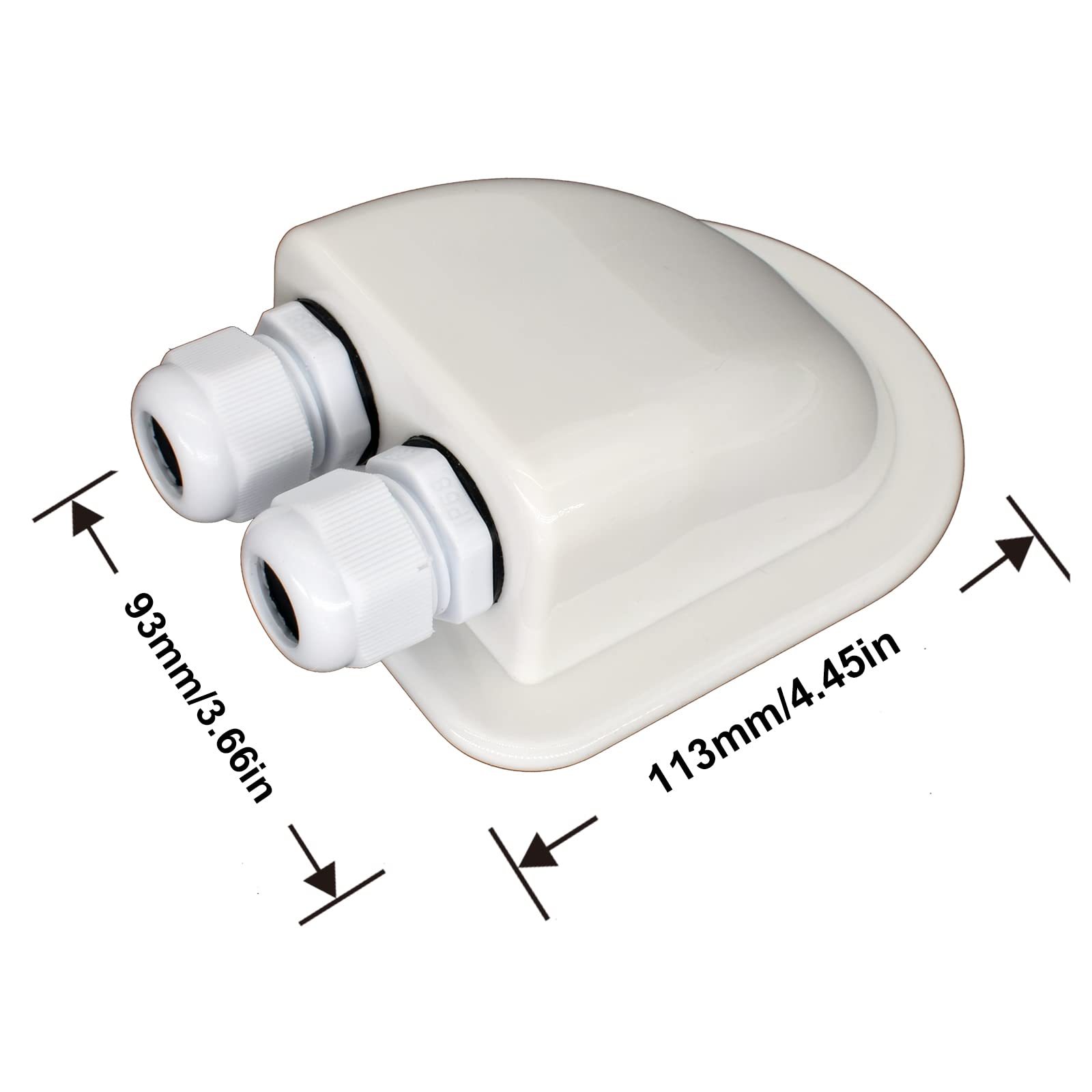 Buy AUTOXBERT IP68 Weatherproof Solar Cable Entry Gland Solar Panel ...