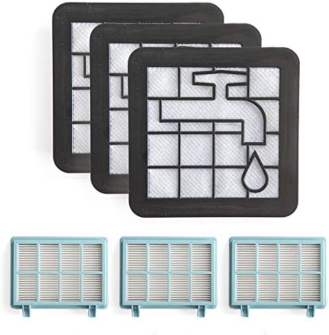 Galerie SV Pack of 4 Filters for Philips Vacuum Cleaner Filter Philips ...