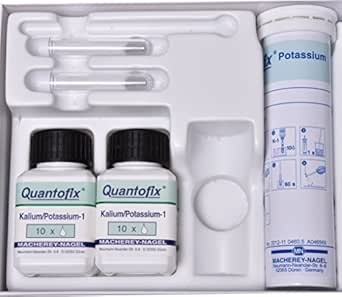 Quantofix 1138906 - Palo de pruebas de potasio (incluye reactivos ...