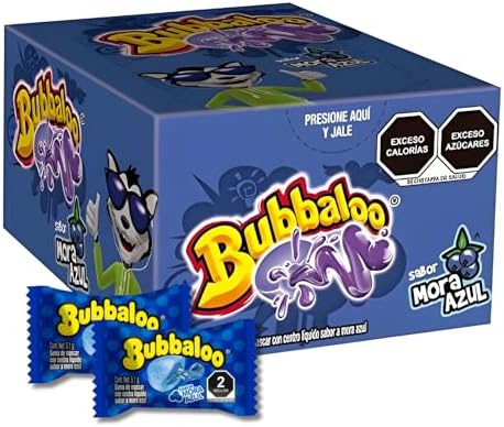 Amazon.com : Bubbaloo Bubble Gum Strawberry by Bubbaloo : Chewing Gum ...