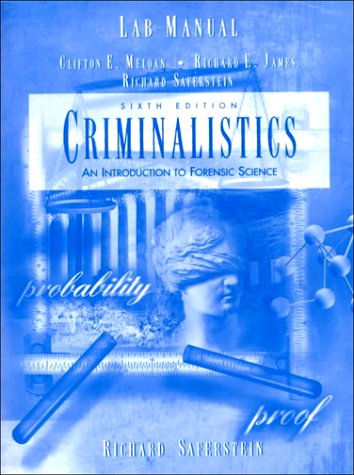 Criminalistics (Lab Manual): 9780137272235: Medicine & Health Science ...