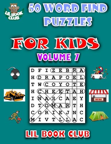 Buy 50 Word Find Puzzles for Kids Volume 7: Word Search Puzzles for ...