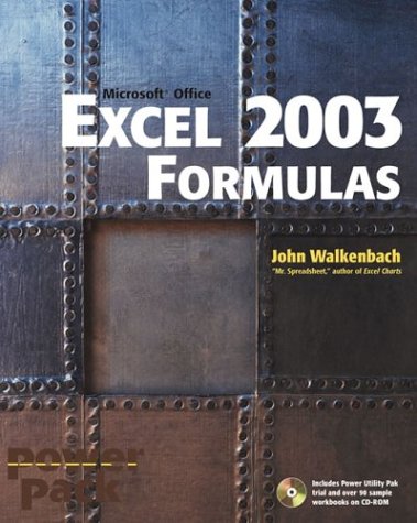 Amazon.com: Excel 2003 Formulas: Walkenbach, John: Books