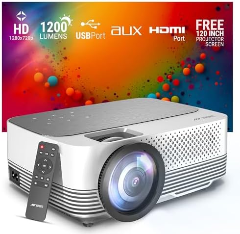 Ant Esports View 611 Smart LED Projector | 1080P Native & 4K Support ...