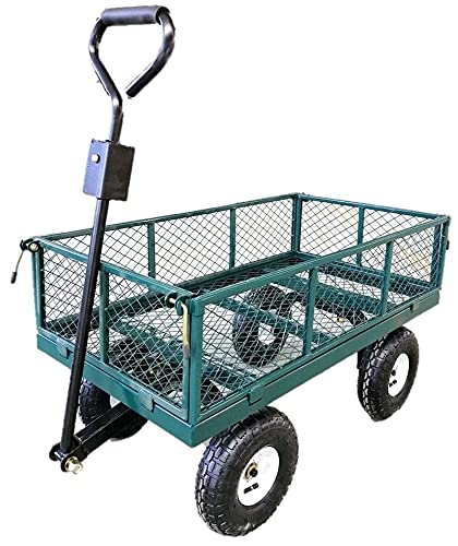 Ollies Trolleys Extra Large Garden Cart, Trolley OT1014W6, Puncture ...