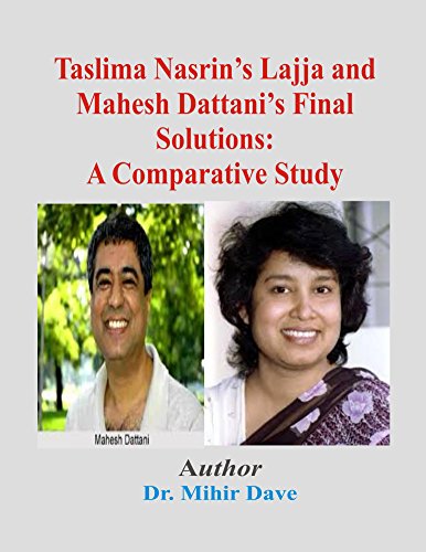 Taslima Nasrin's Lajja and Mahesh Dattani's Final Solutions:A ...
