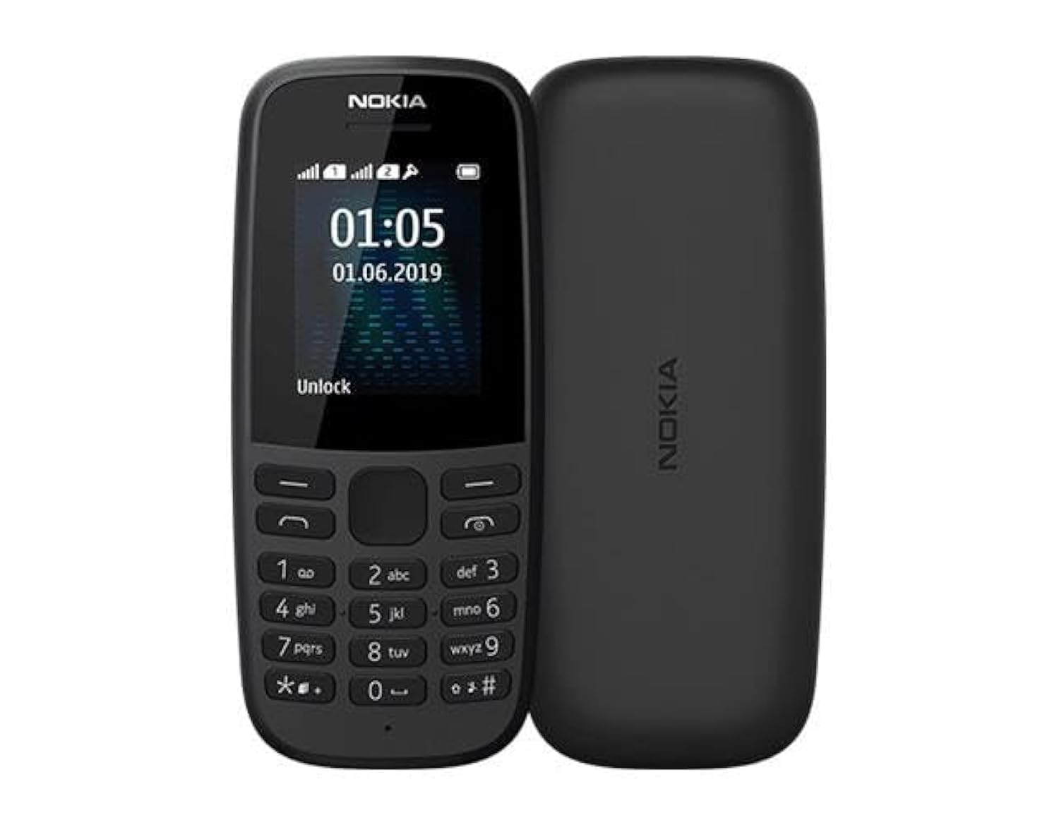Nokia 105 Telefono Cellulare Nero Marca : Amazon.it: Elettronica