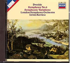 Dvorak: Symphony No.6, Symphonic Variations: Amazon.co.uk: CDs & Vinyl