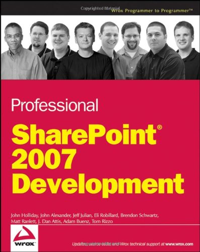 Professional SharePoint 2007 Development (Programmer to Programmer ...
