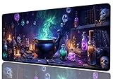 ・ブランド:FZAZMLT・製造元:FZAZMLT・モデル:Witchy Books・製造元/メーカー部品番号:LTS411654・大型デスクマット:寸法31.5インチ x 11.8インチ、厚さ3mmのこの特大デスクマットは、ノートパソコン...