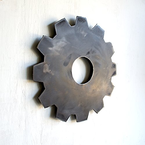 Amazon.com: Wall hanging gear - garage decor - man cave metal gear ...