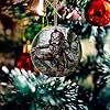 Amazon.com: Christmas Tree Ornaments Circle Predator X-mas New Year ...
