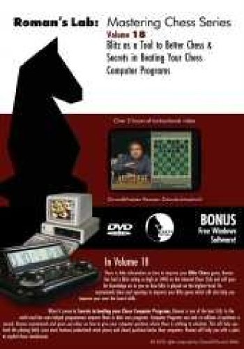Amazon.com: Mastering Chess on DVD, Vol. 18: Blitz as a Tool to Better ...